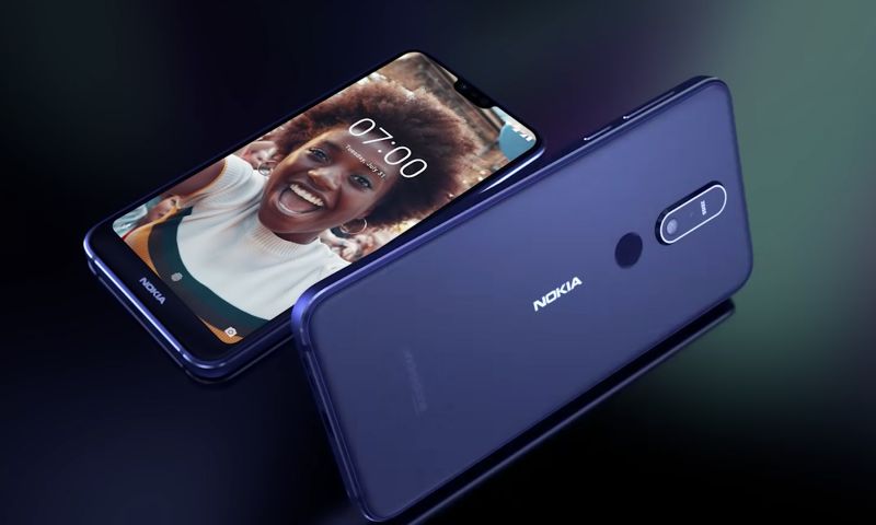 Nieuw Nokia-toestel met notch en dubbele camera