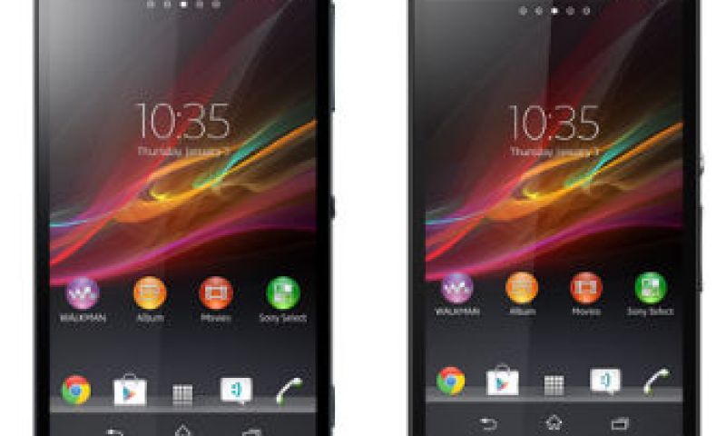 Sony lekt zijn twee 5 inch smartphones