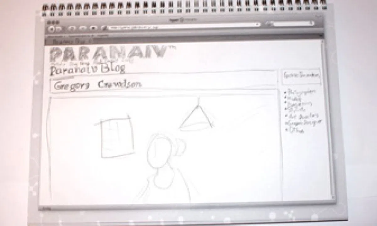 Schetsboek voor webdesigners