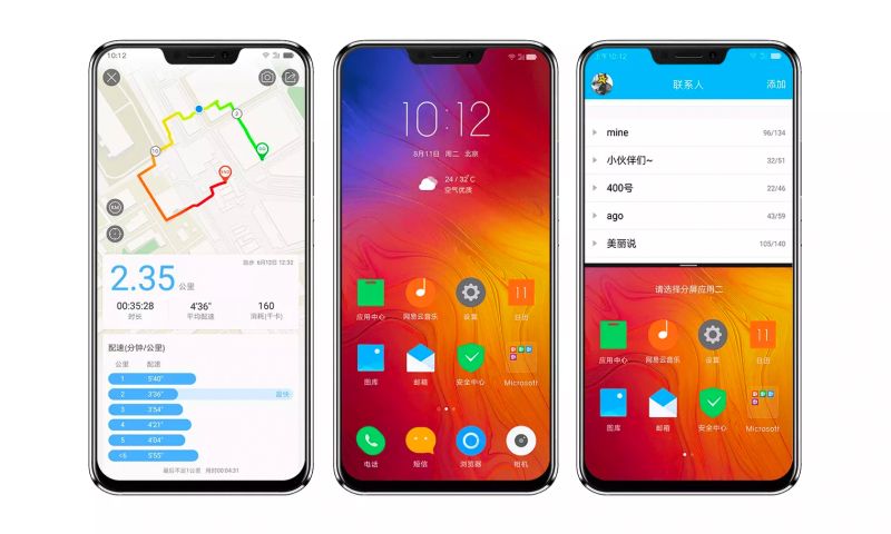 Lenovo Z5 smartphone notch scherm