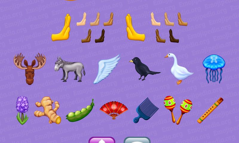 Deze nieuwe emoji komen eraan: ezel, kwal, gans en wifi