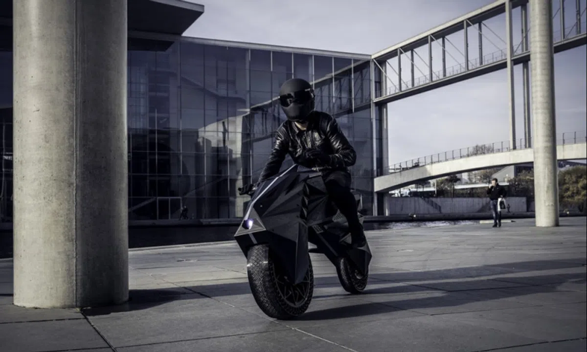 motor motorfiets lichtgewicht 3d-print nera bike BigRep NowLab