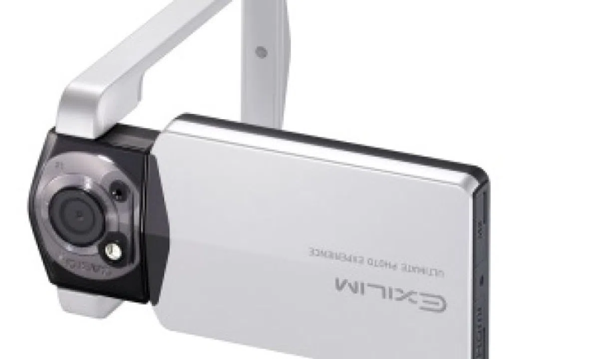 Frame en touchscreen flexibel in Casio-camera