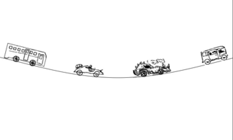 Voeg je getekende auto toe aan de file