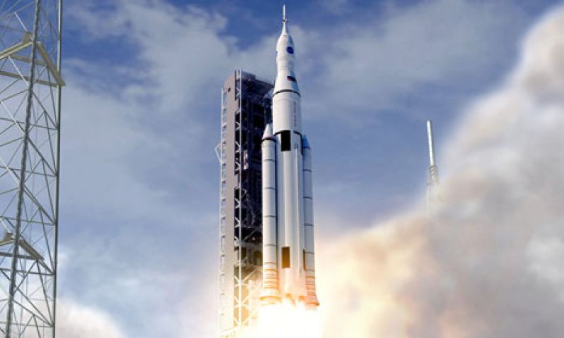 NASA bouwt de grootste raket ooit