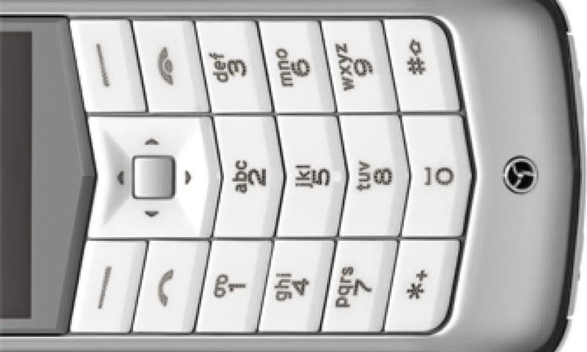 Mobiele telefoon van keramiek