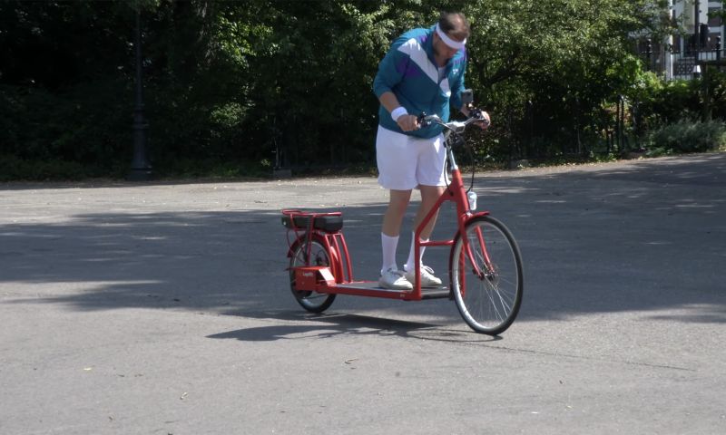 Review: deze e-bike met een loopband gaat best hard