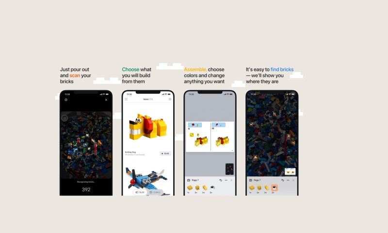 Indrukwekkend: app scant Lego-steentjes en toont mogelijke ontwerpen