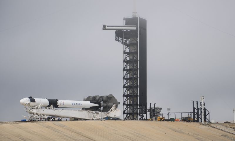 Spacex Lanceert Zaterdag Ruimteschip Richting Iss