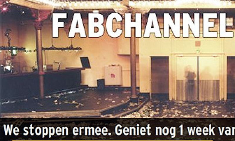 Stekker eruit bij FabChannel