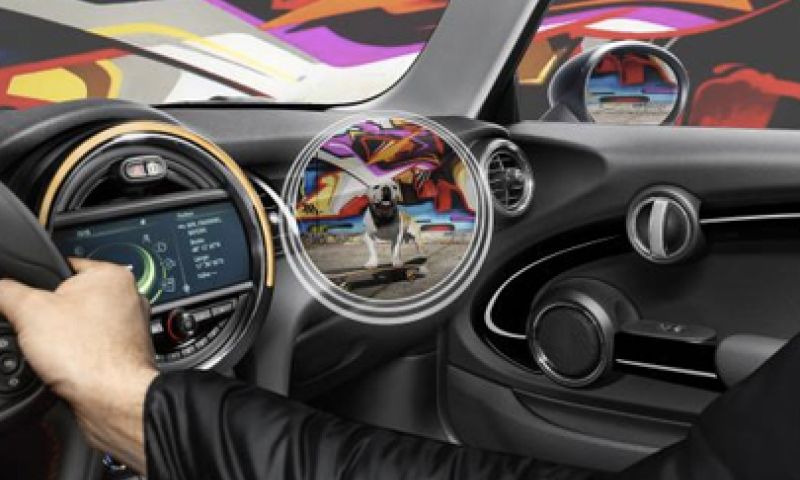 Zo denkt Mini dat 'augmented reality' bestuurders kan helpen