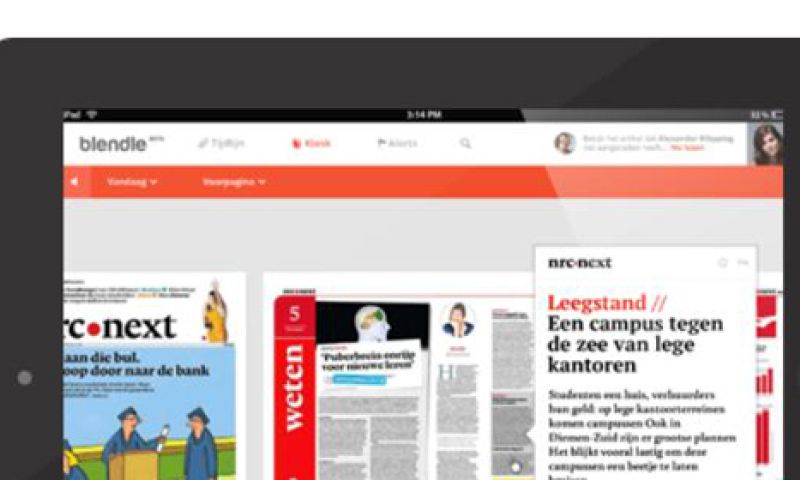 Blendle laat je kranten scheuren op Utrecht CS