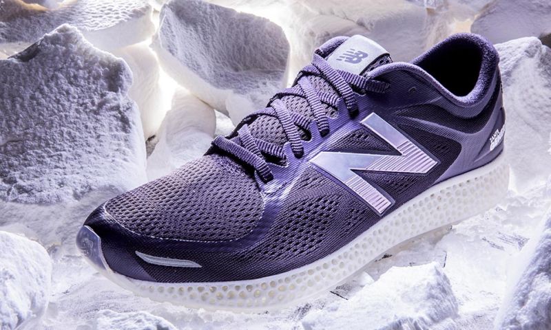New Balance-schoen met 3D-geprinte zool op basis van loopdata