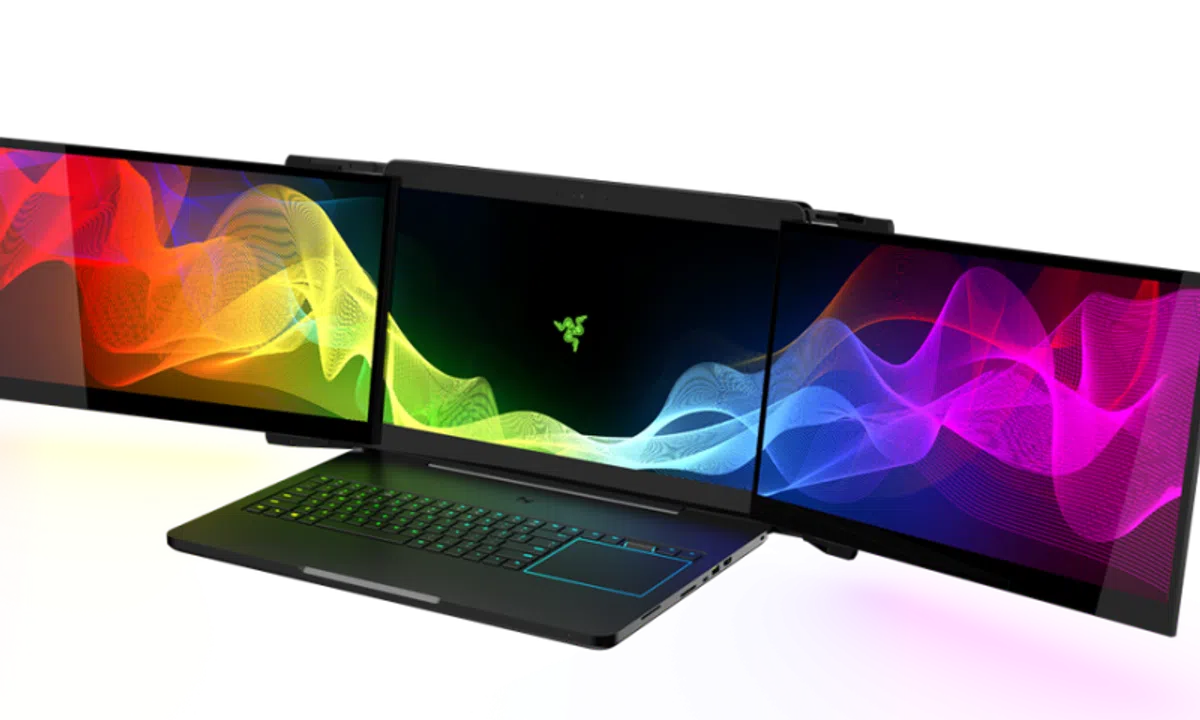 Razer maakt laptop met drie schermen