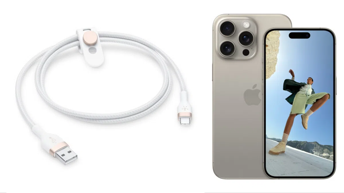 Apple verkoopt voor het eerst usb-a naar usb-c-kabel